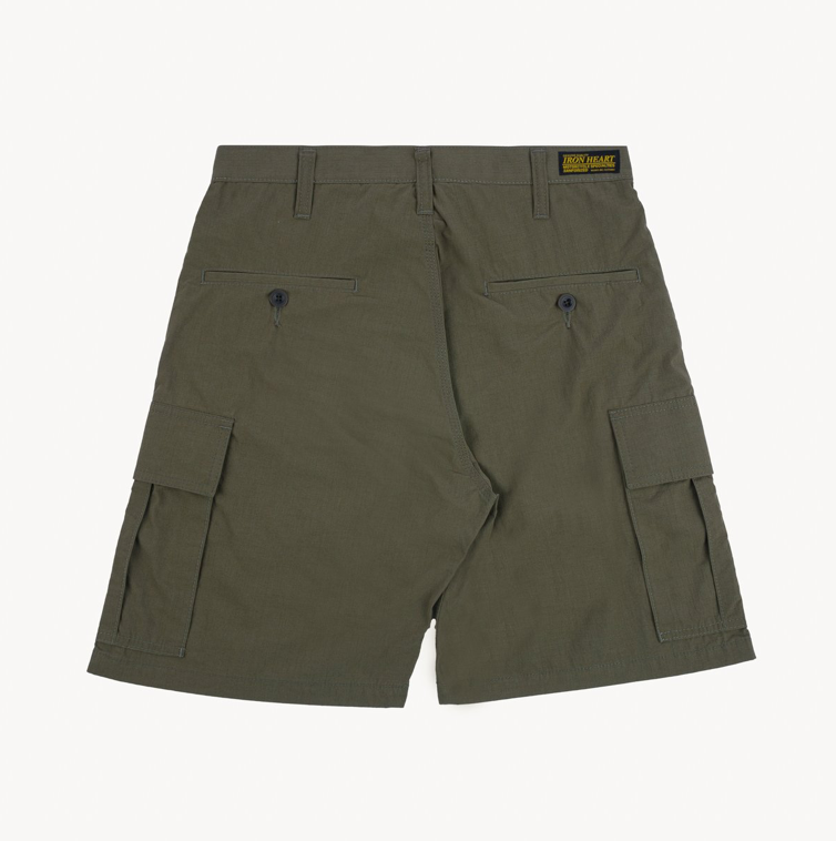 IH-736-ODG Ripstop Cargo Shorts - Olive Drab Green – Aitora Store